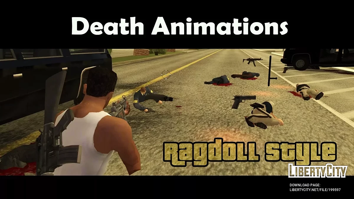 Death Animations для GTA San Andreas
